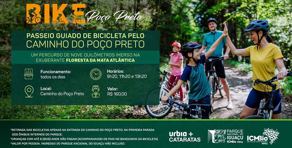 Bike Poço Preto: a nova forma de contemplar a natureza do Parque ...